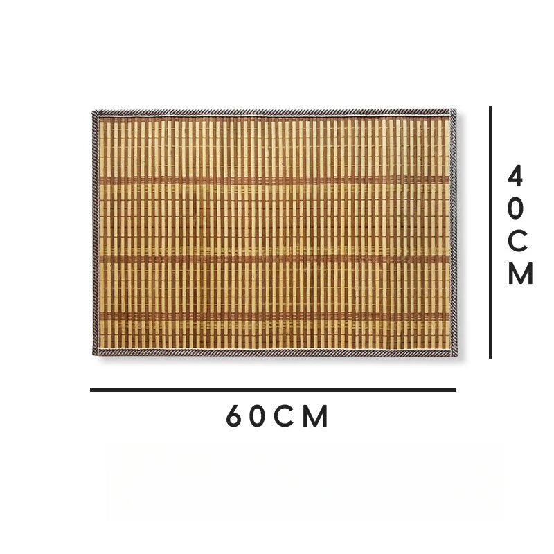 Бамбуковый коврик 60x40см, Цвет: 02 Rectangle