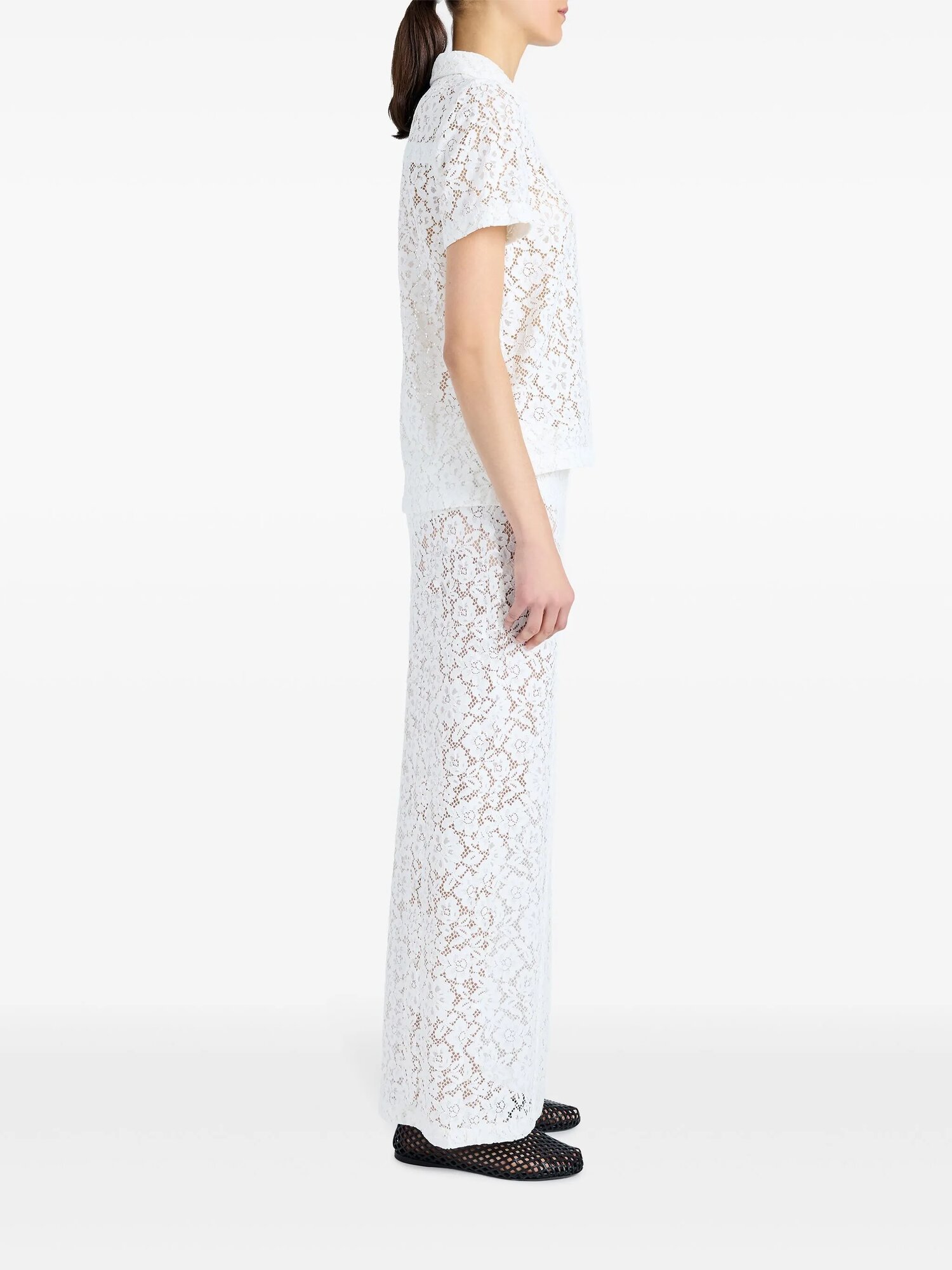 Юбка Proenza Schouler White Label Jasmine, размер 8 US, белый — фото 1