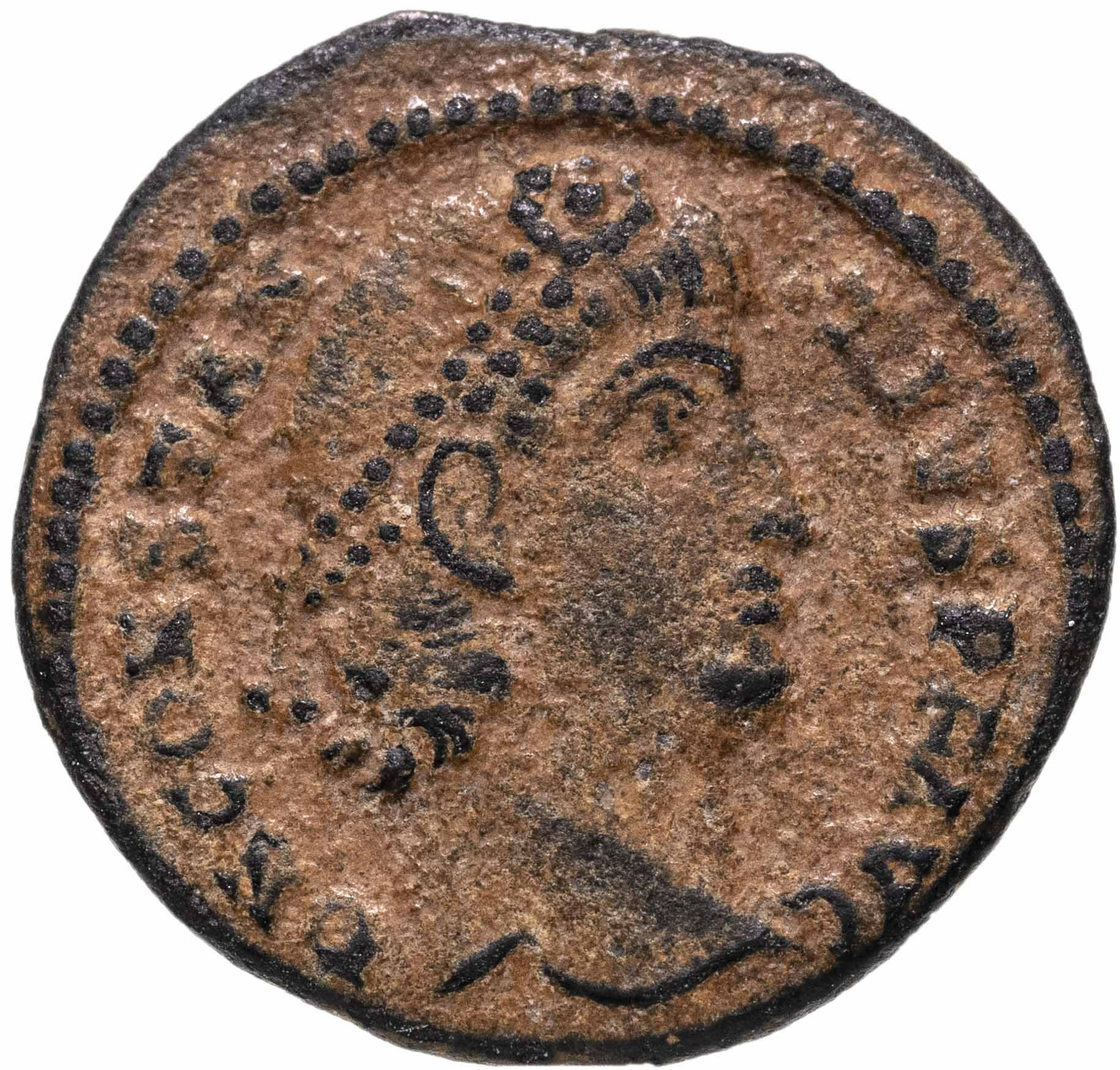 Римская империя, Констанций II, 337-361 годы, Нуммий , Медь, в сохранности XF