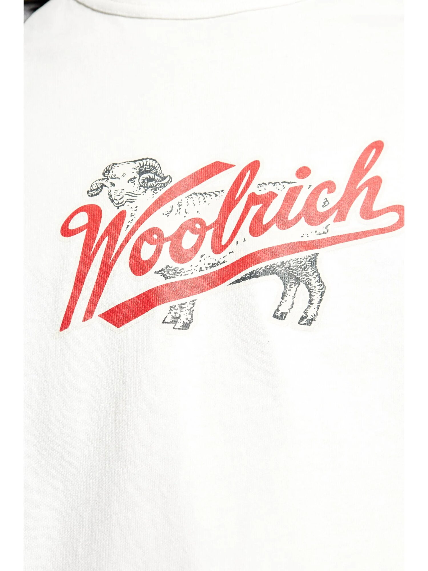 Футболка Woolrich, размер XL, серебристый — фото 1