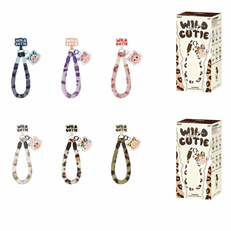 Брелок для телефона унисекс POP MART CRYBABY Wild Cutie, 2 шт.