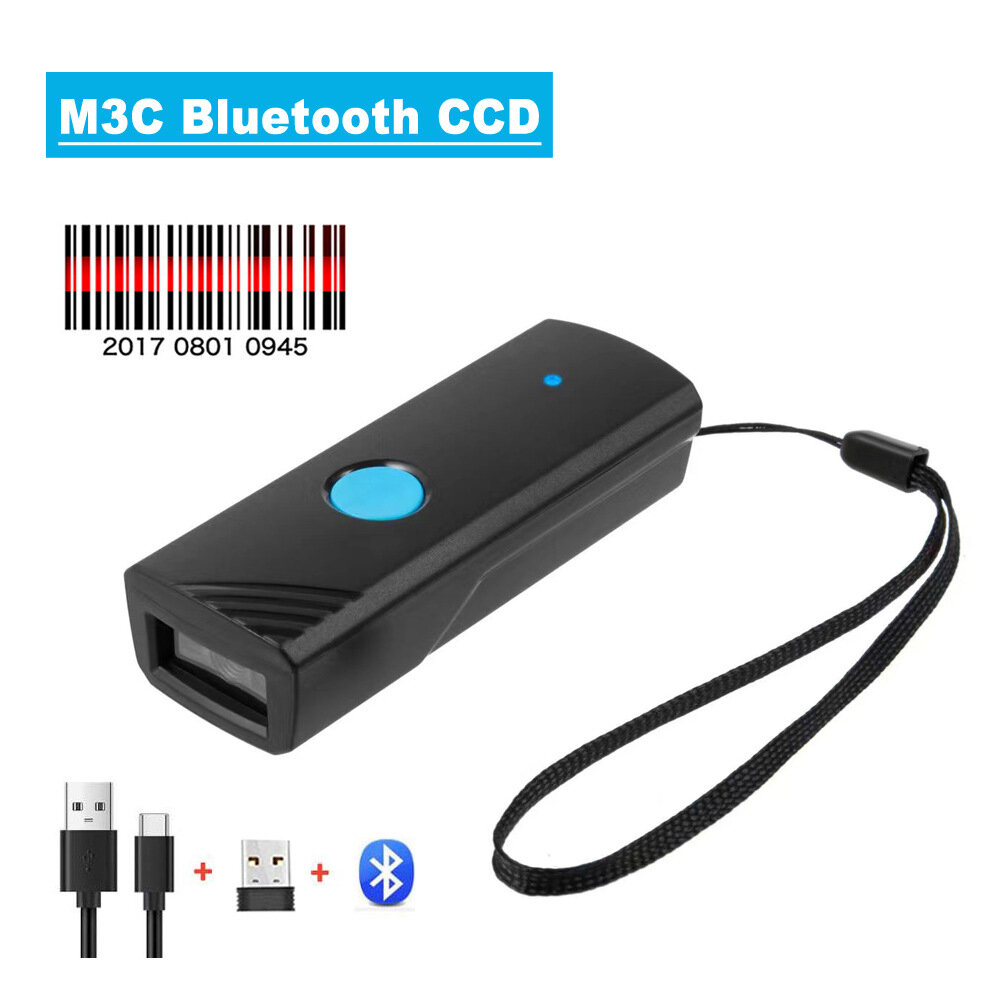 Портативный 1D/2D Bluetooth-сканер M3D, сканер для планшетов, беспроводной сканер с заводским приложением