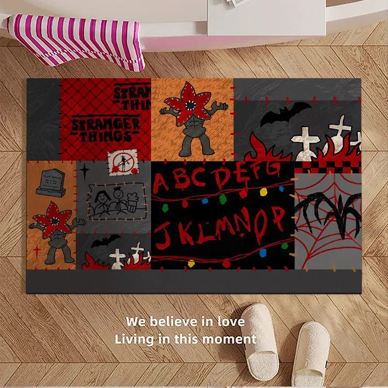 Коврик "Stranger Things", противоскользящая основа, каучук, 40 x 60 см, Подходит для кухни и ванной