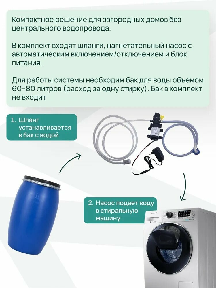 Насос поверхностный,70.02Вт,5л/мин