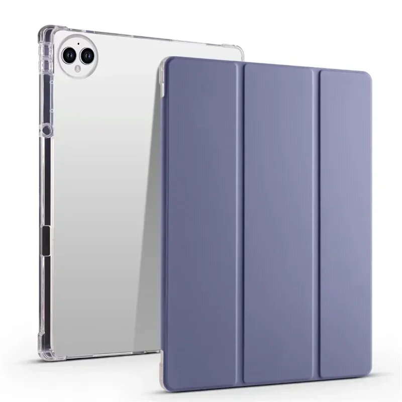 Чехол VIGENCIA для Honor MagicPad 3 с держателем для ручки из искусственной Серый, lavender gray