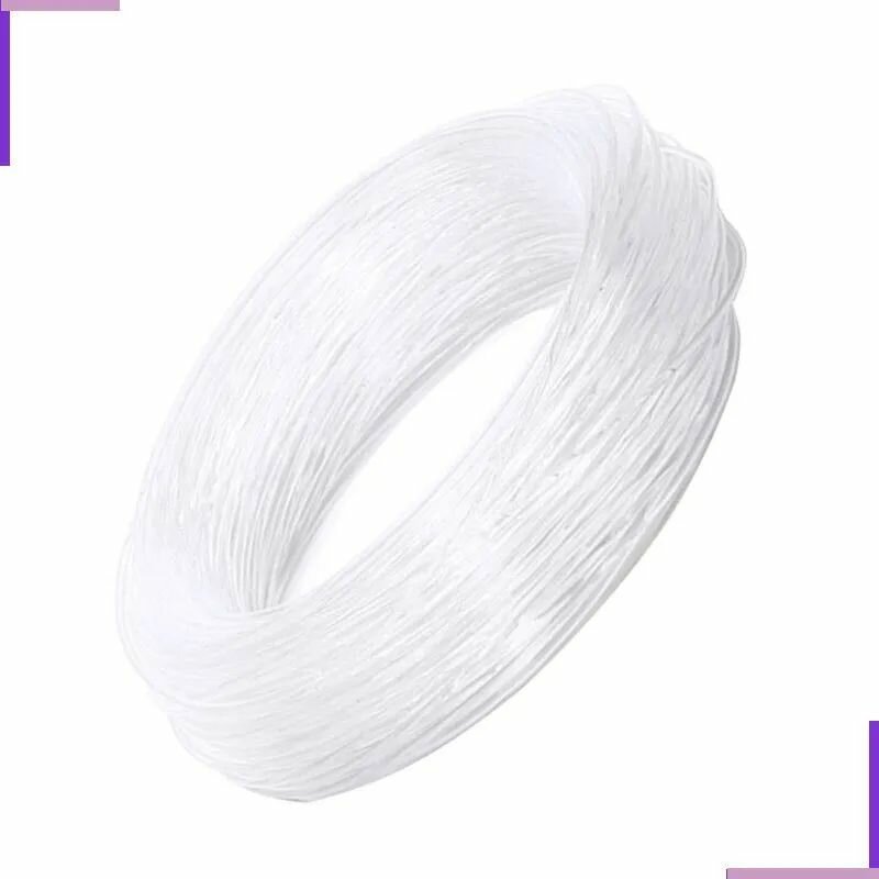 Твердый прозрачный светящийся оптический кабель MMA Светящийся волоконно-оптический провод для вечеринок Хэллоуин ( 2,0mm/,)