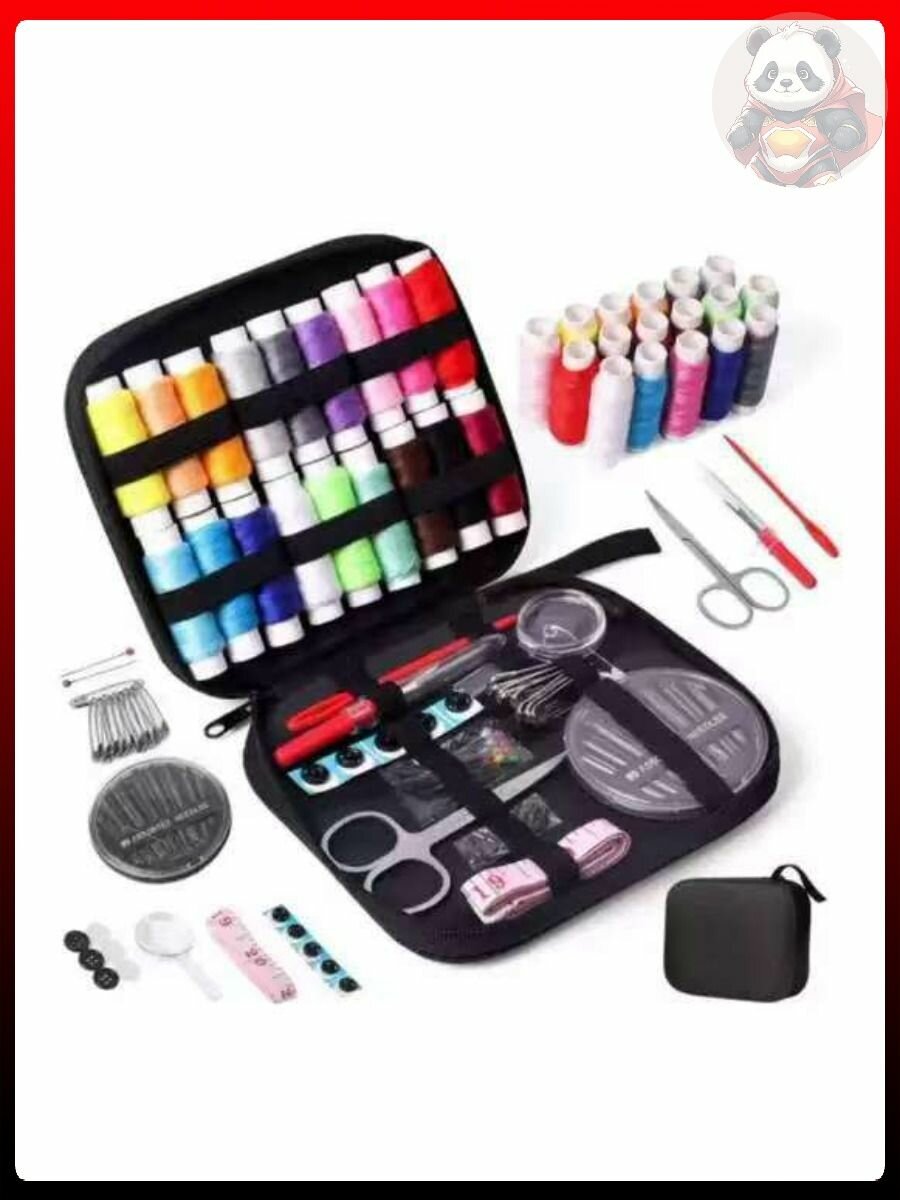 #Швейный набор дорожный #нитки и иголки #набор для шитья и ремонта одежды