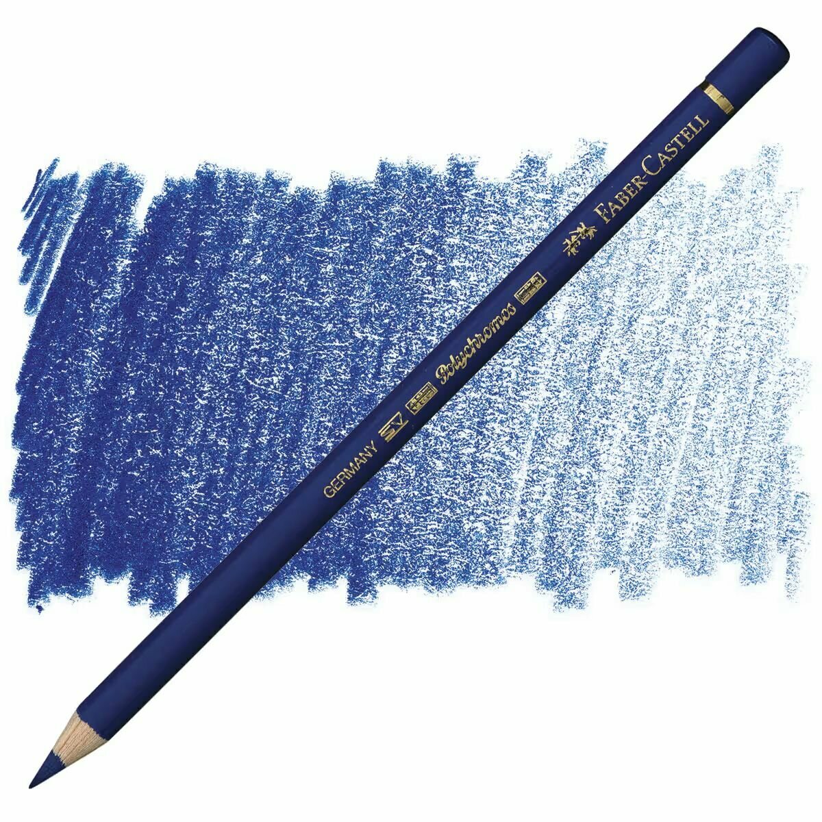 Карандаш цветной Faber-Castell "Polychromos", 1 шт, цвет №151 лазурно-фталоциановый