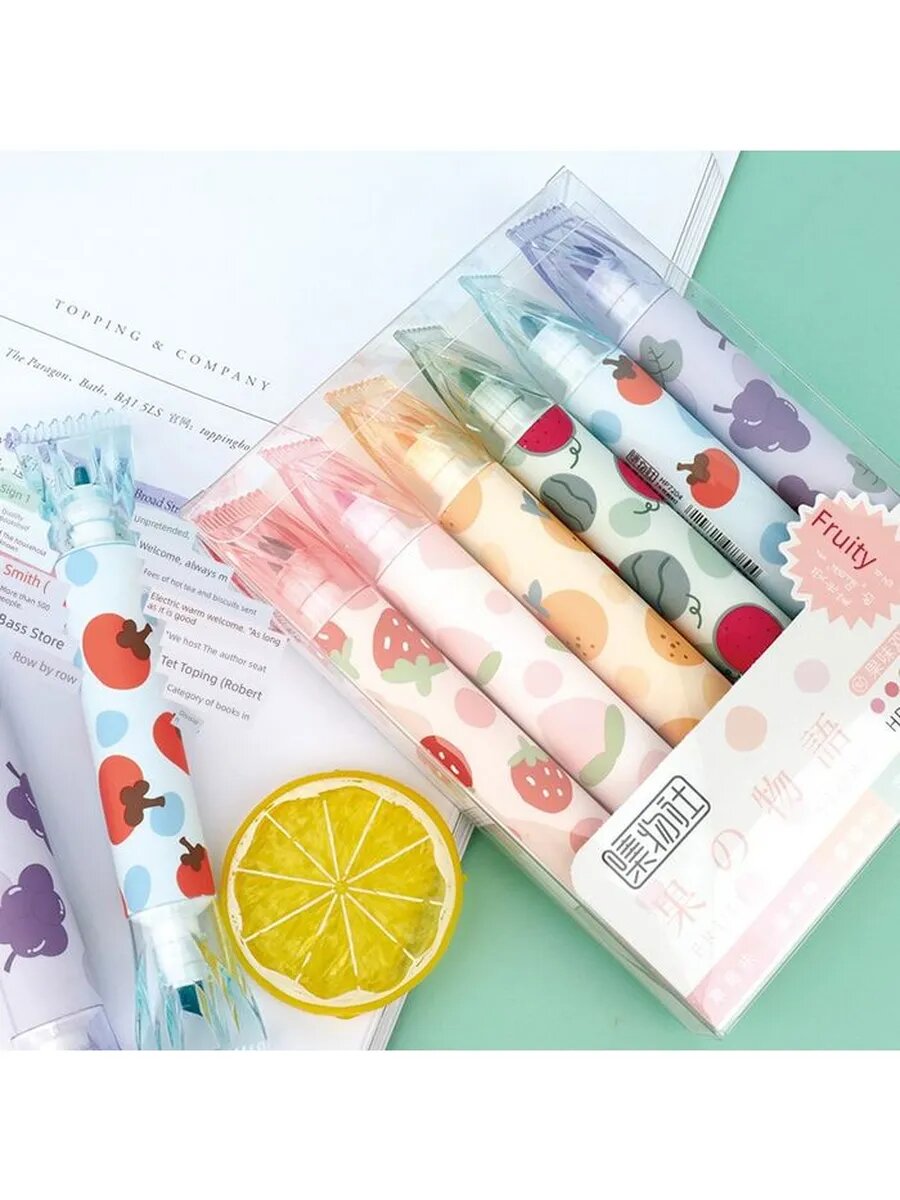 Флуоресцентный маркер (аромат конфет, 1 шт.)