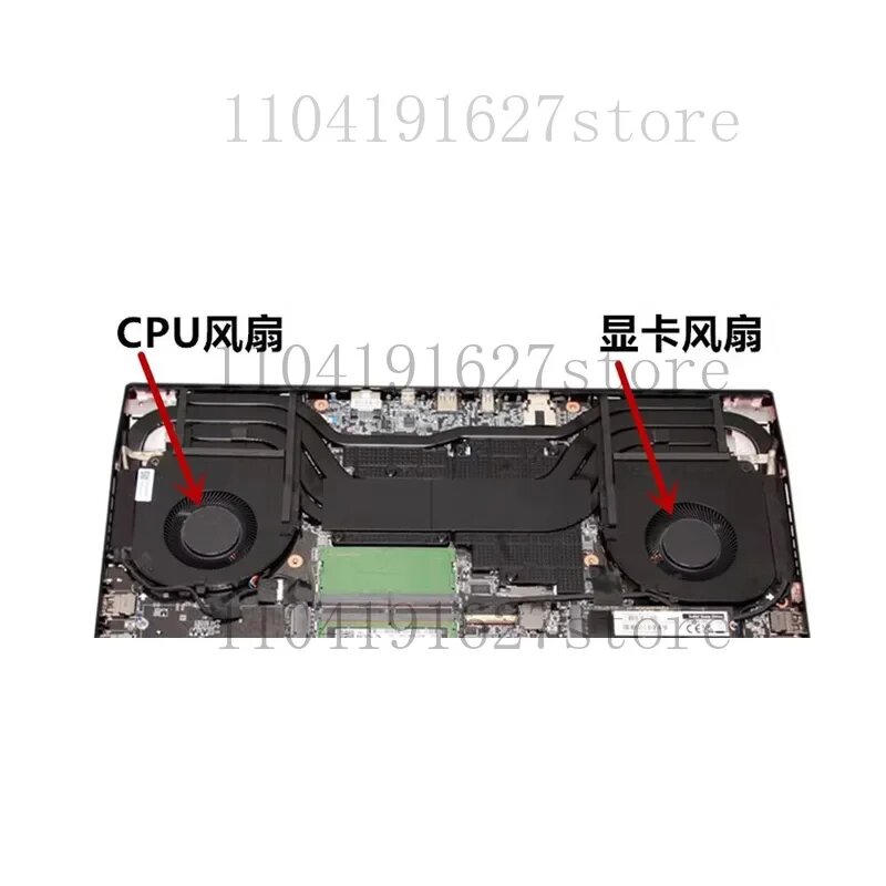 WYORESY вентилятор для ноутбука Gigabyte AORUS 15 CPU FAN