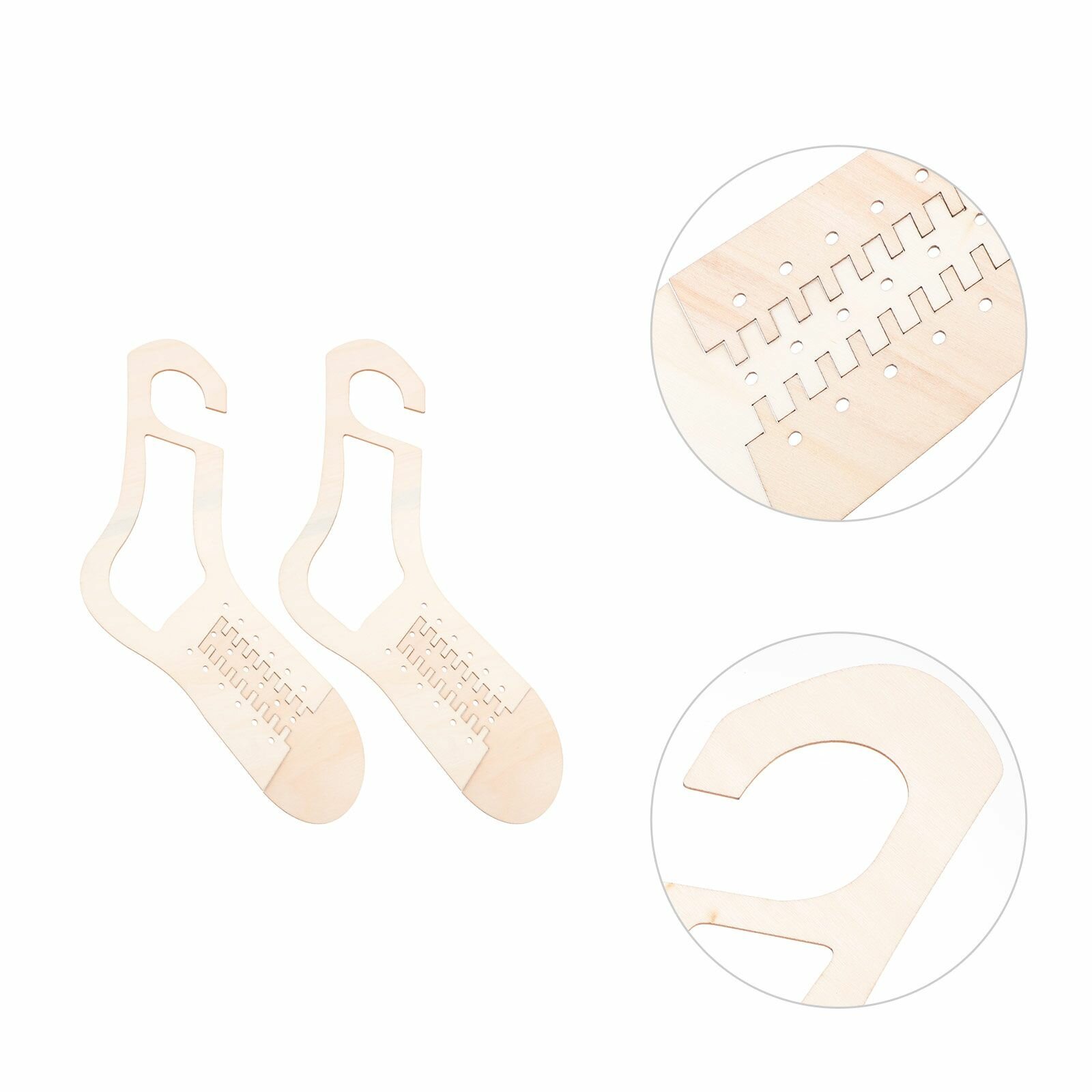 Деревянные блоки для носков, набор из пары, для формирования носков