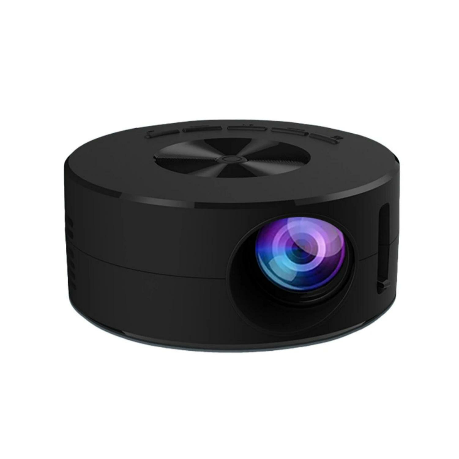 Проектор YT200 180P Портативный Мини Проектор Микро HD Маленький Мобильный Телефонный Проектор Разрешение 180P Материал ABS Размер 11x4.7cm Питание 5V/2A Рекомендованное Растояние Проекции до 3м Совместим с iOS Android Телефонами В комплект Входят 1 Мини