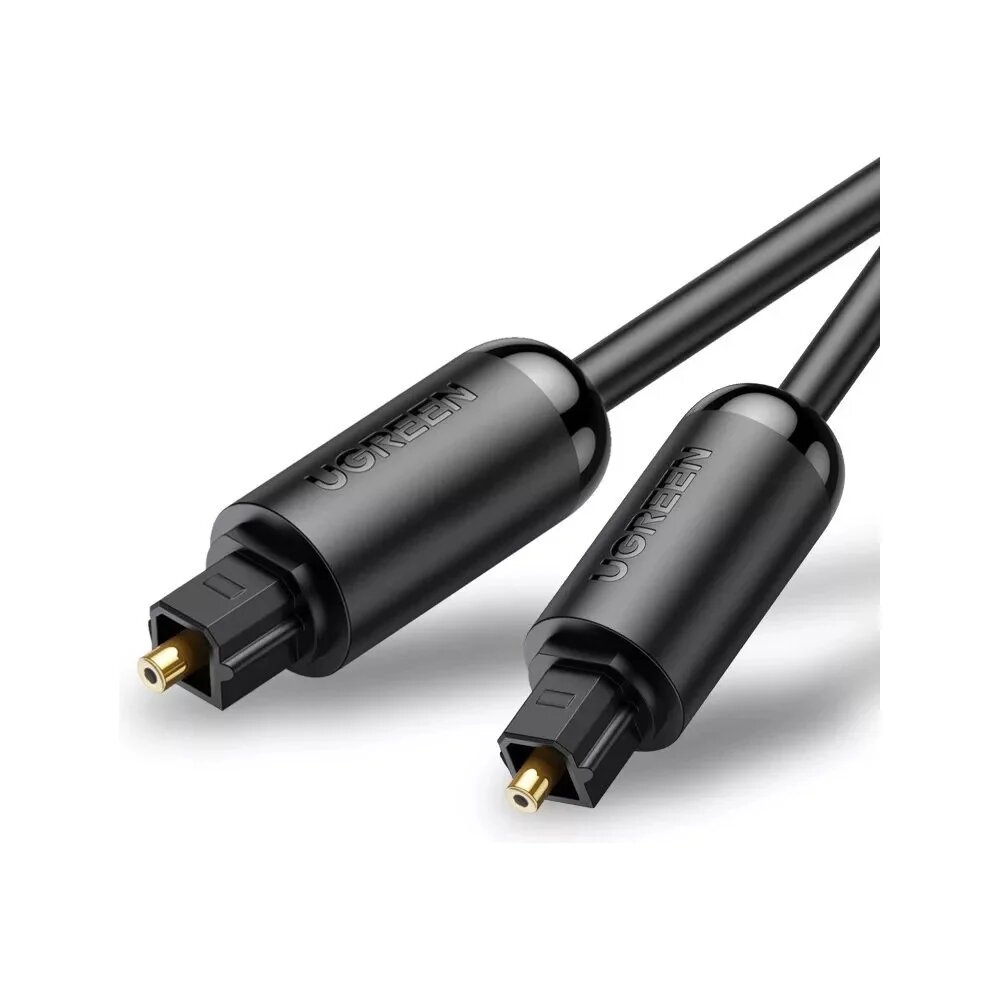 Аудиокабель Ugreen AV122 (70893) Toslink Optical Male To Male Audio Cable, длина 3м. цвет черный 70893_