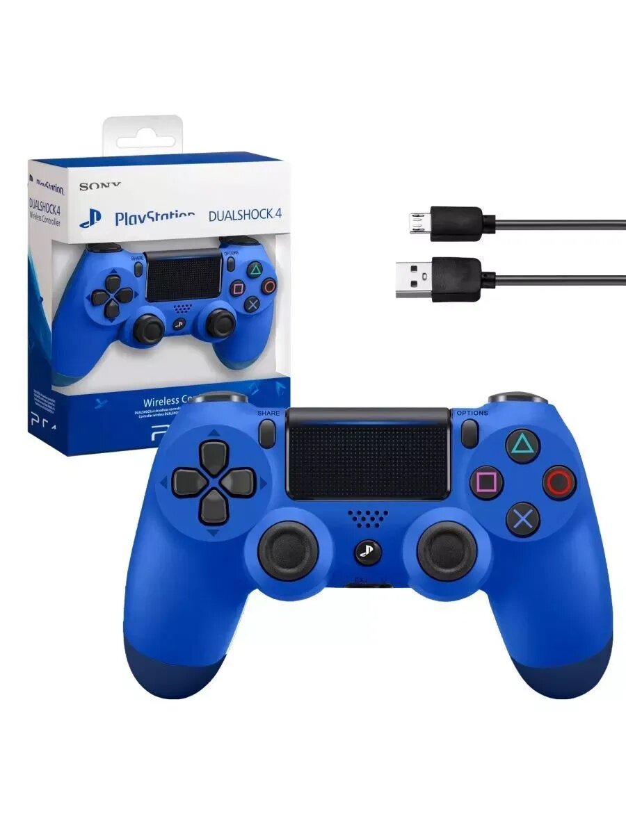 Геймпад игровой "Dualshock 4", сиреневый, беспроводной, для PS4, Bluetooth