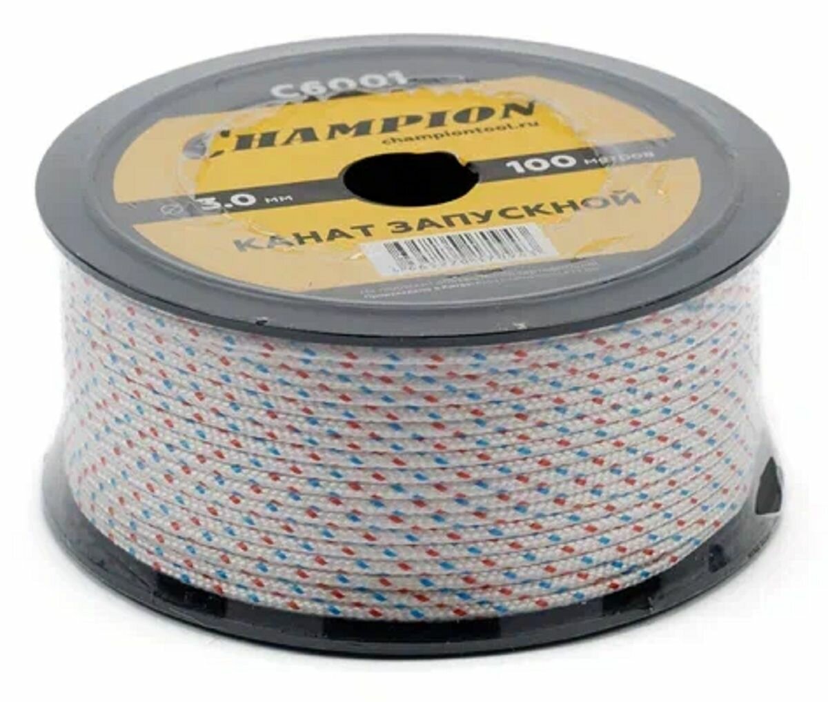 Канат запускной CHAMPION C6001 3,0мм 100м