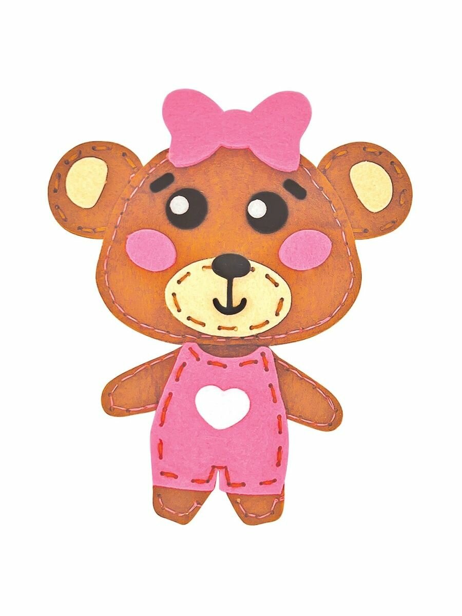 Набор для шитья игрушки из фетра Медвежонок