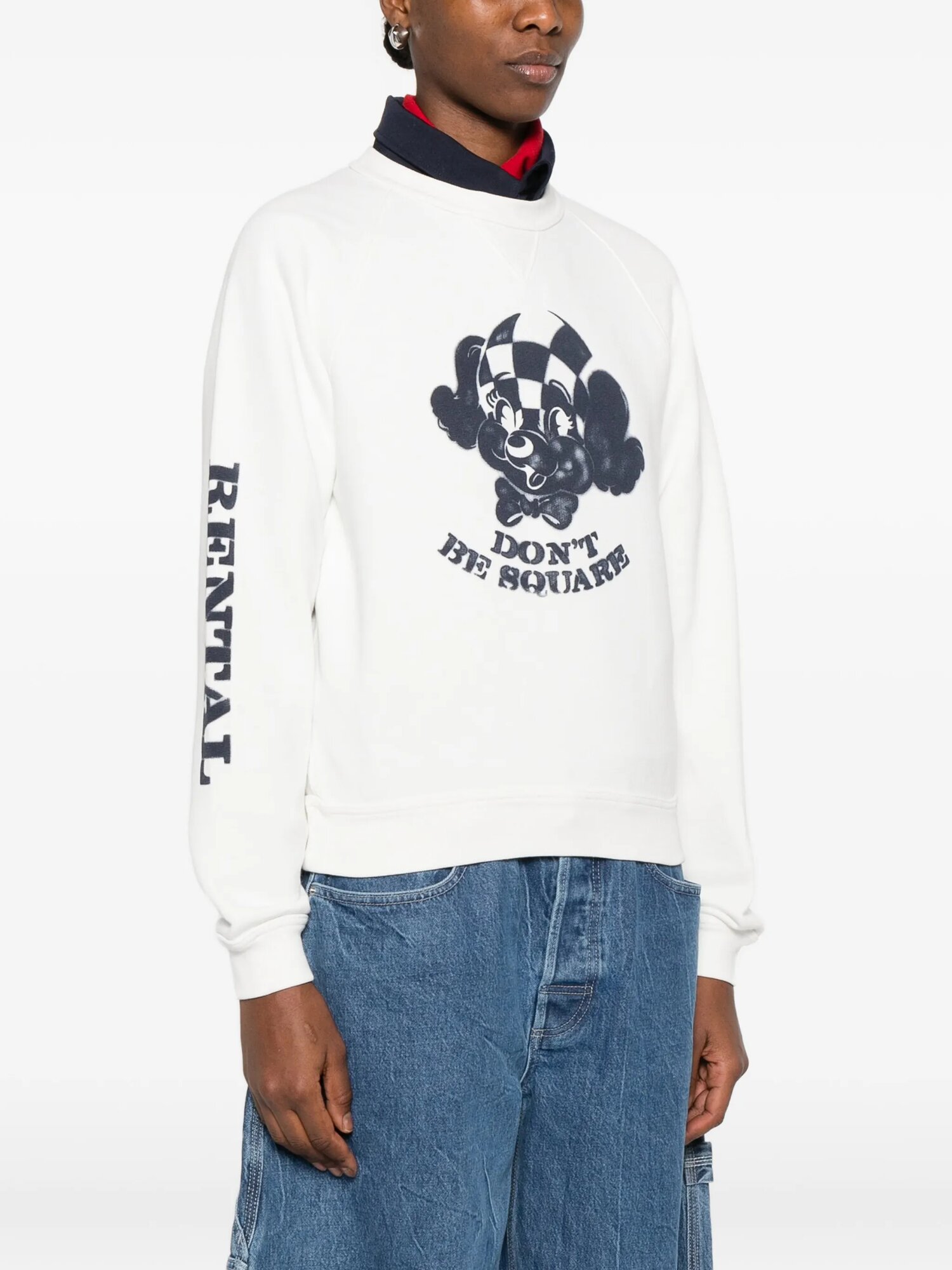 Толстовка KENZO Graphic sweatshirt, размер XS, , white — фото 1