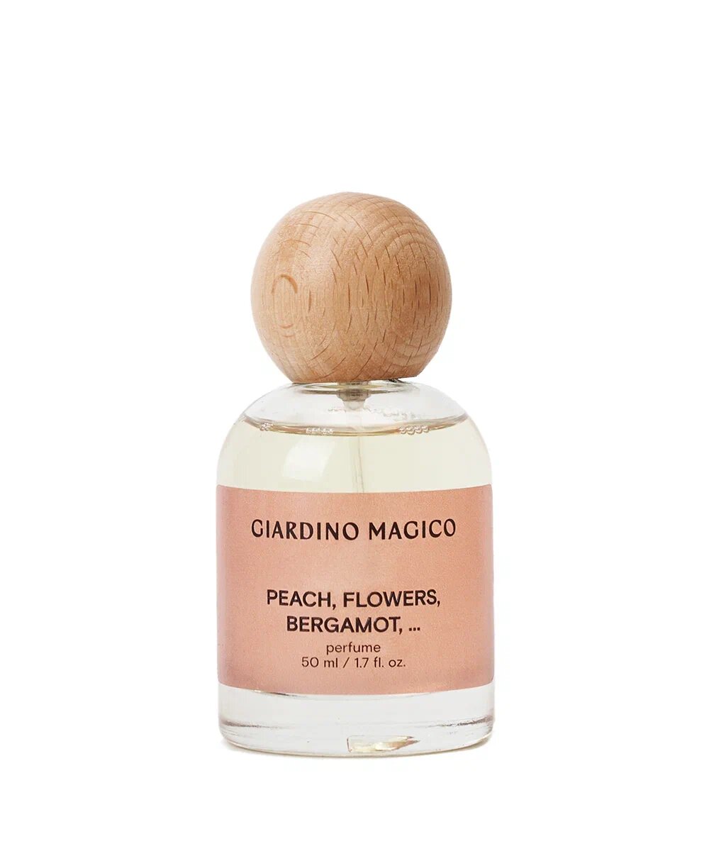 Парфюм GIARDINO MAGICO Peach, flowers, bergamot, , весенний, (50 мл)