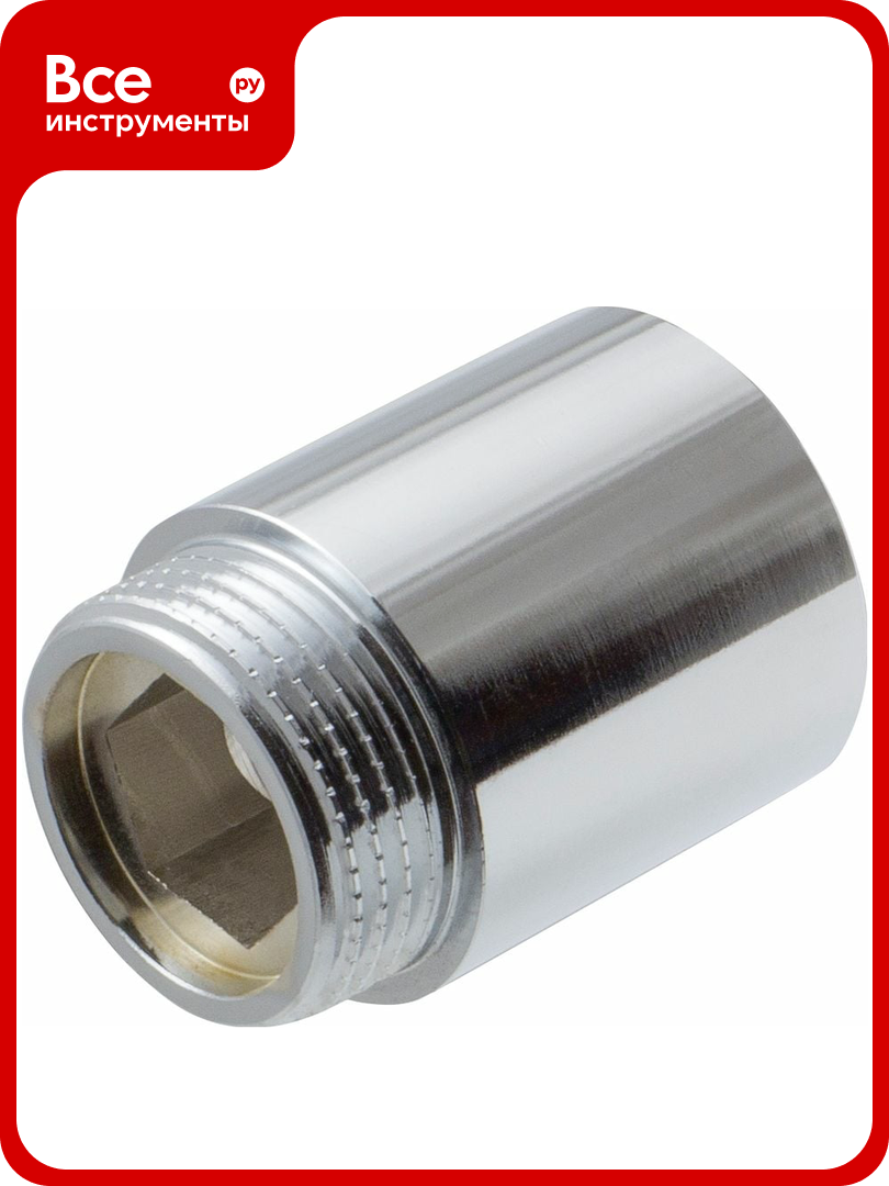 Удлинитель MasterProf 3/4" в/н, 30 мм, хром ИС.070702