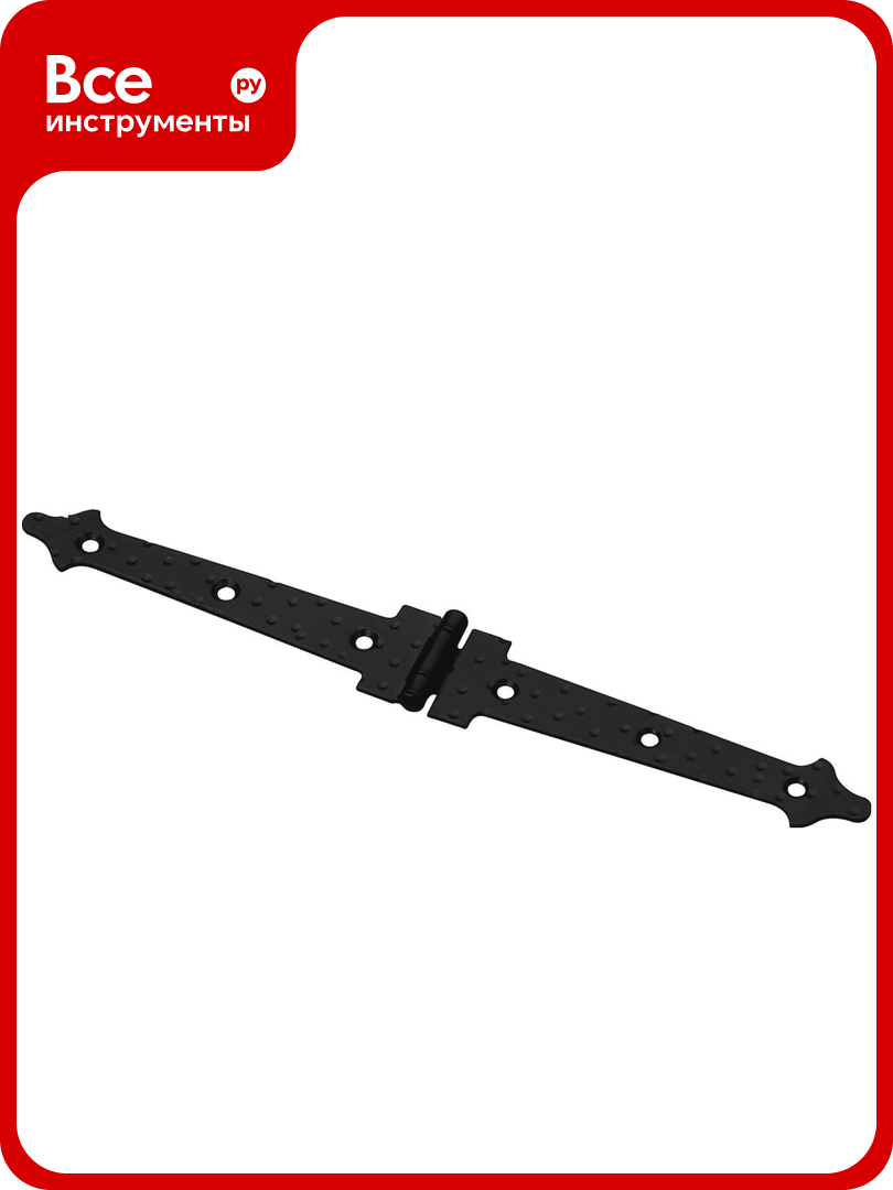 Петля Amig 552-240 1,5 NGM bisagra 6129, стальная накладная петля‑стрела с эмалевым покрытием, универсальное открывание