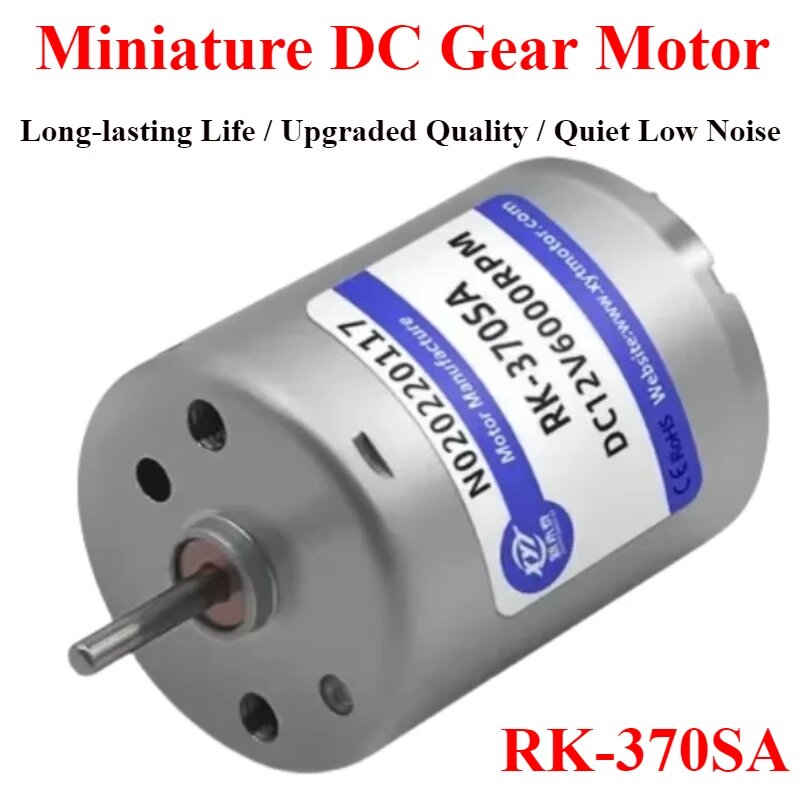 Двигатель постоянного тока 6V, 6000rpm Micro RK370