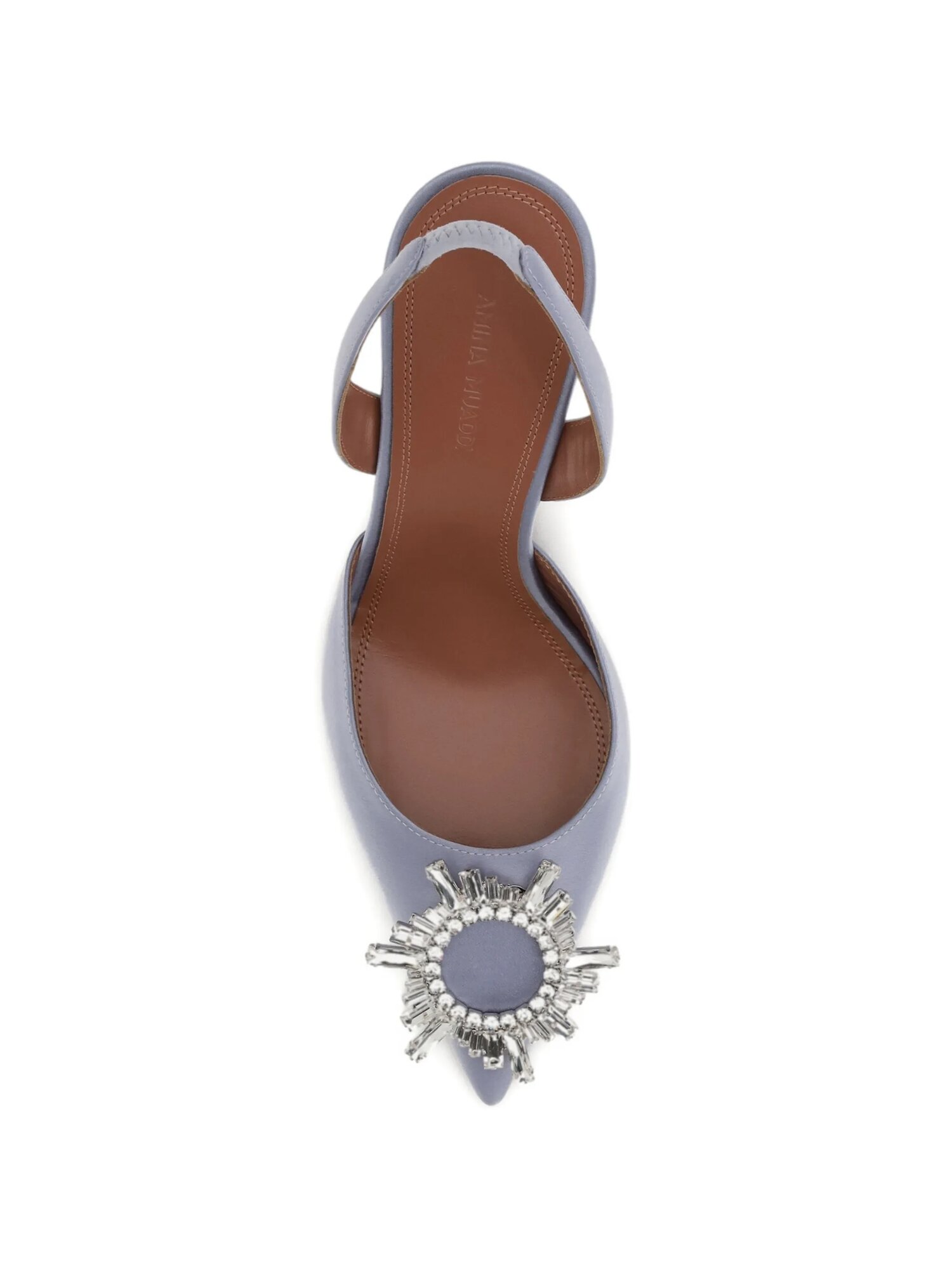 Туфли Amina Muaddi Embellishment slingback pumps, размер 36 — фото 1