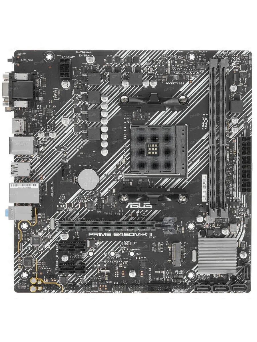 Материнская плата PRIME B450M-K II - AM4, DDR4