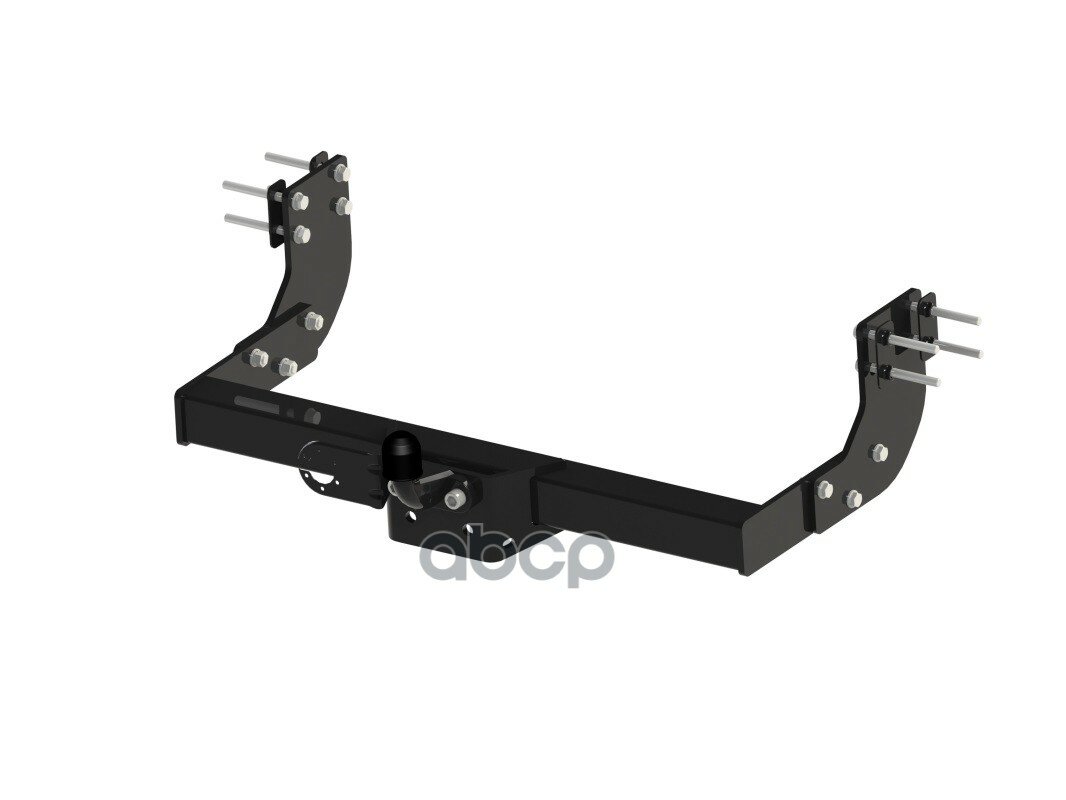 Фаркоп Volkswagen Crafter фургон без ступеньки 2017- крюк фланцевый на двух болтах, балка открытая SHERIFF арт. SF.4438.21