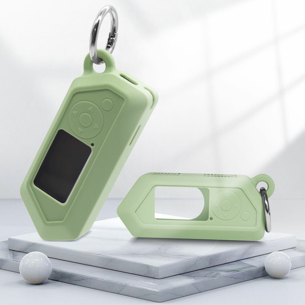 Растягивающийся силиконовый универсальный чехол, устойчивый к царапинам, ударопрочный и портативный, с зажимом-карабином для Flipper Zero