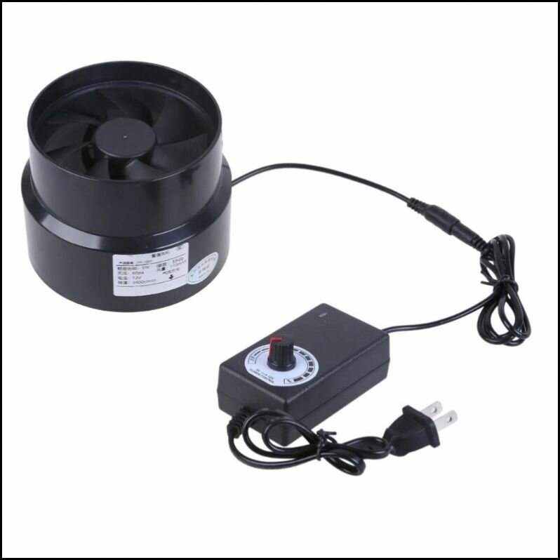 Эксклюзивный комплект вентиляторов 110 и 100 мм с адаптером и блоком питания