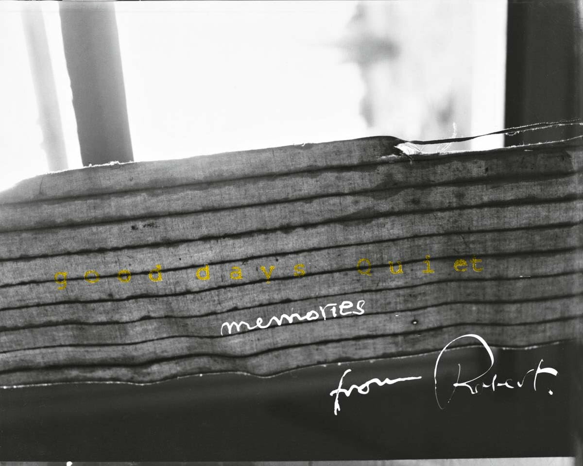 Robert Frank: Good Days Quiet / Книги о фотографии