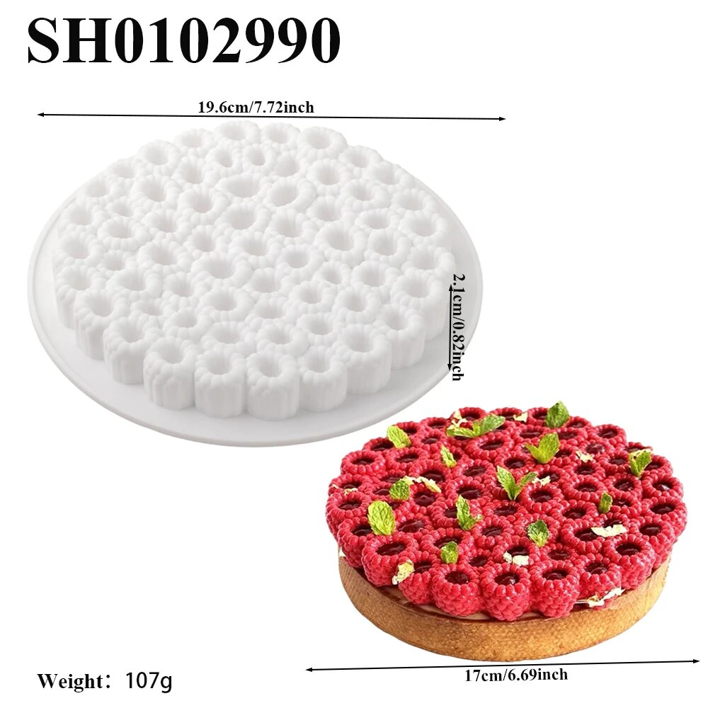 Силиконовая форма для выпечки SH0102990, Белый