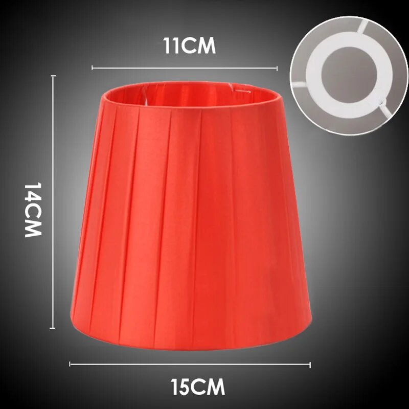 Абажур для люстры E0705VC291 14, Красный