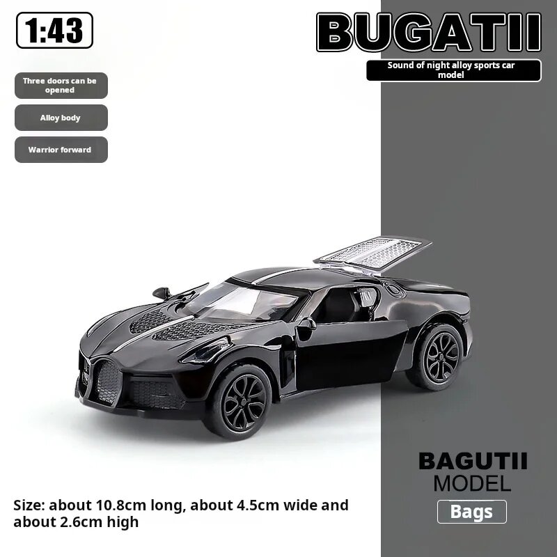 Модель автомобиля Makeda Bugatti 1:43 — фото 1