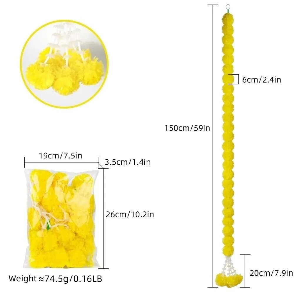 Индийская праздничная гирлянда