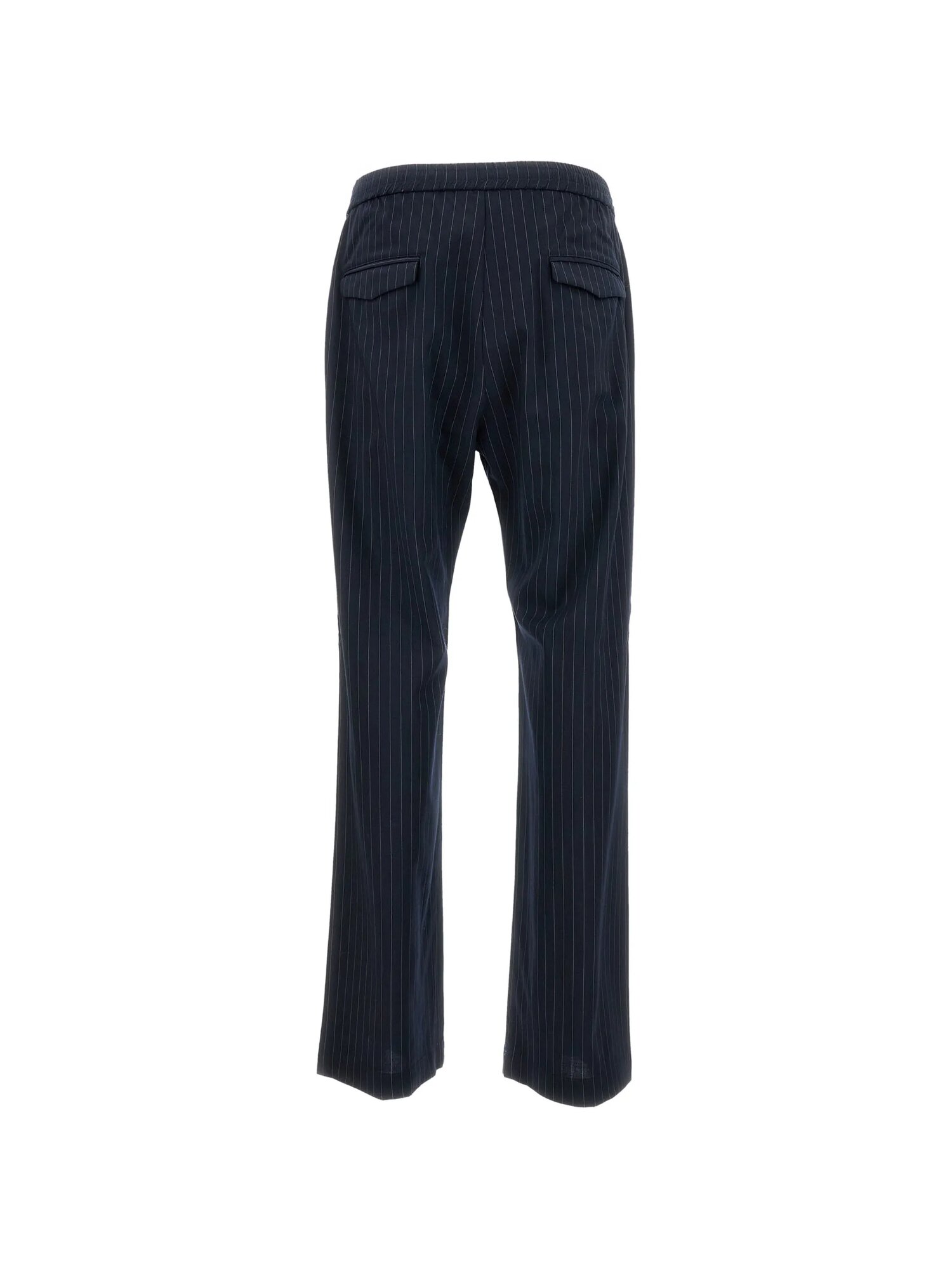 Брюки Barena Pinstriped elasticated trousers, размер 46, синий — фото 1