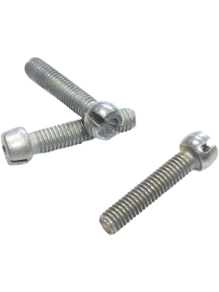 Винт пломбировочный М3х14 цинк с отверстием для контровочной проволоки (10 шт)