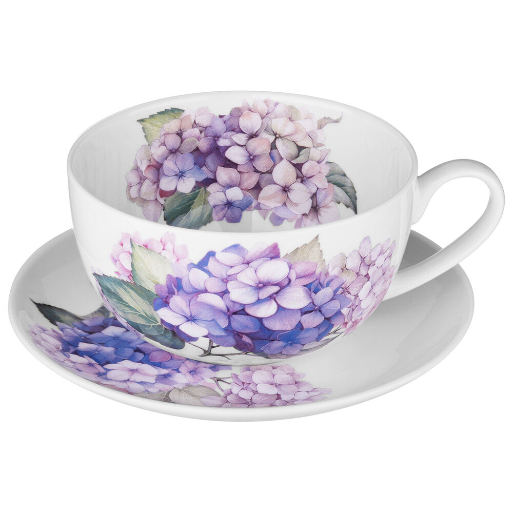 Чайная пара lefard hortensia 370 мл KSG-415-2287