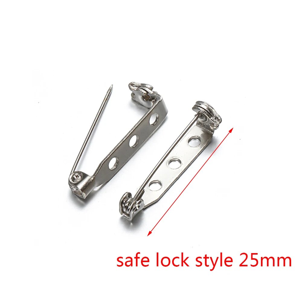 Булавки для брошей Safe lock 25mm