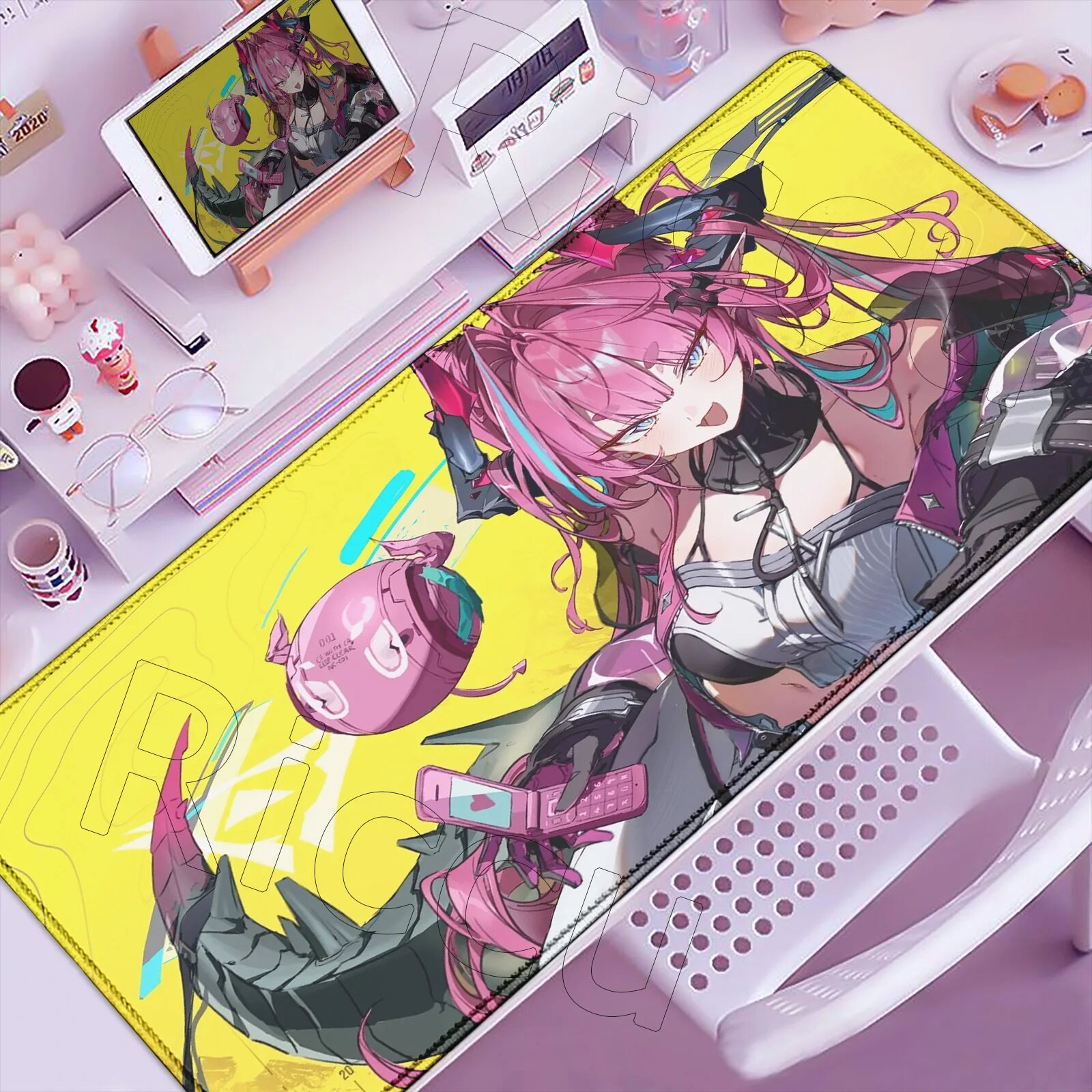 Riccu резиновый коврик для мыши Arknights-endfield 300x600x2mm, LW 13