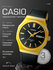 Наручные часы CASIO, черный, золотой