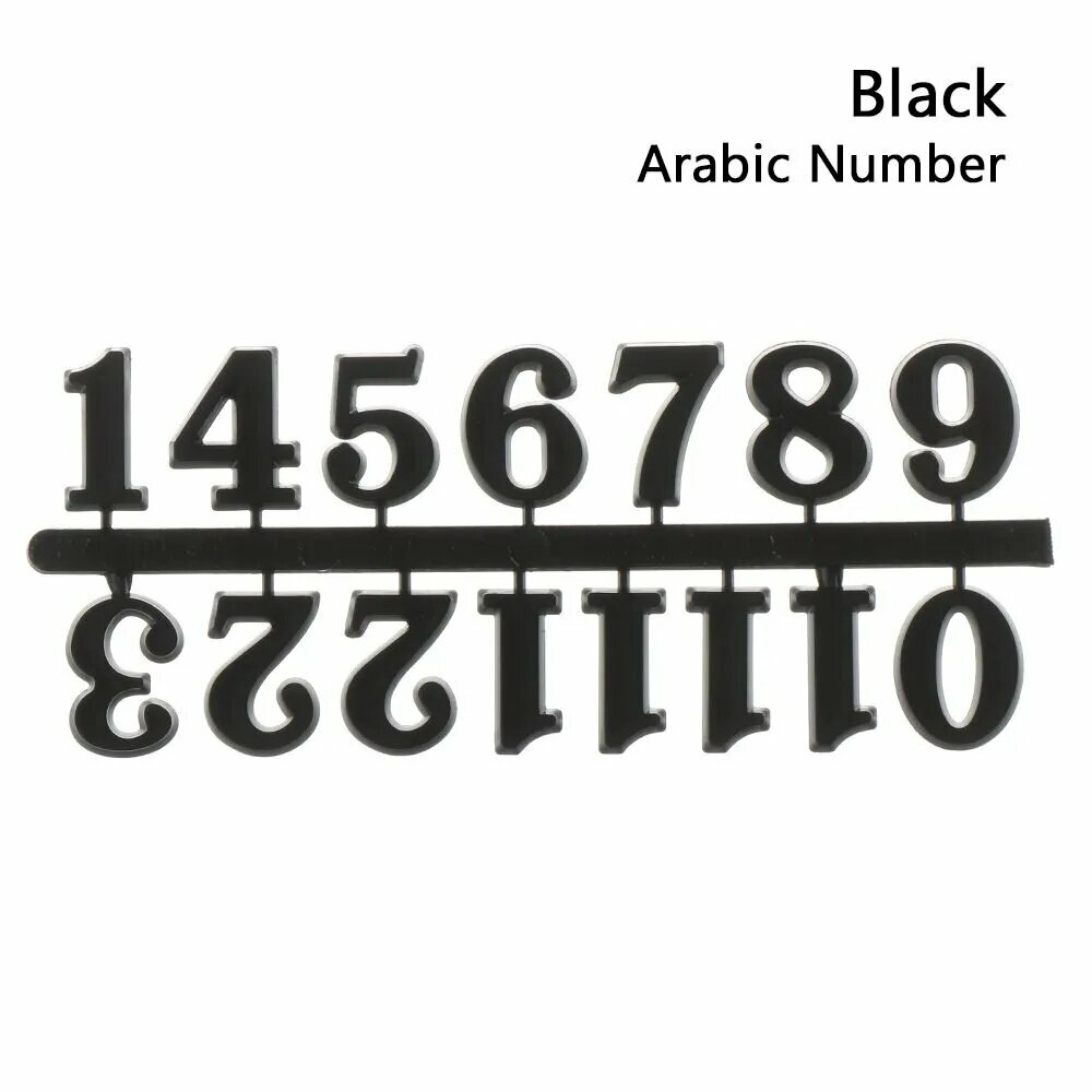 1 Set Часы Цифры Аксессуары
