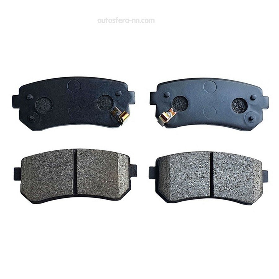 CTR GK0542 Колодки тормозные HYUNDAI Creta 2016-2021/Sonata 2005-2014/iX20 2010 2019/iX35 2010-2015/Tucson 2015