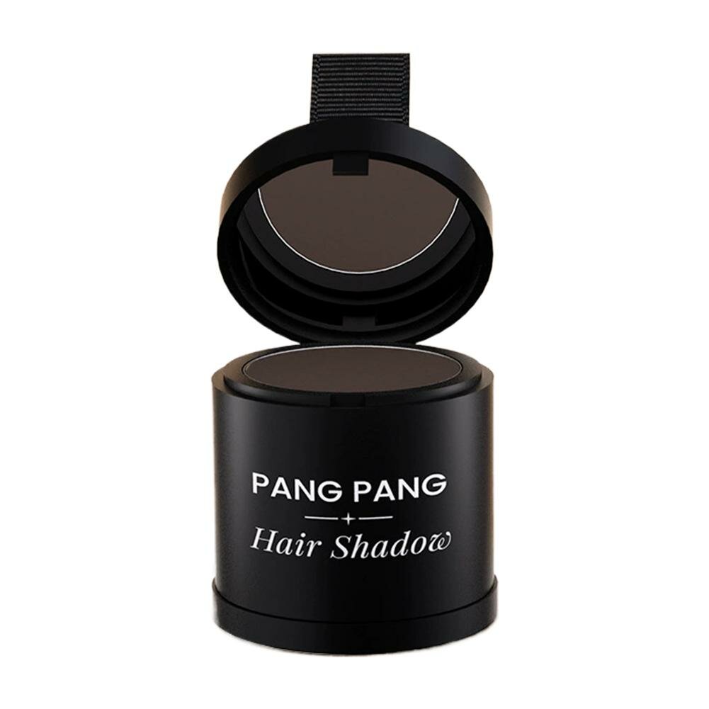 Пудра для линии роста волос, пудра для маскировки лысин, пудра для подкрашивания корней, пудра для затемнения линии роста волос, черная пудра для маскировки лысин, пудра для подкрашивания волос для женщин и мужчин.