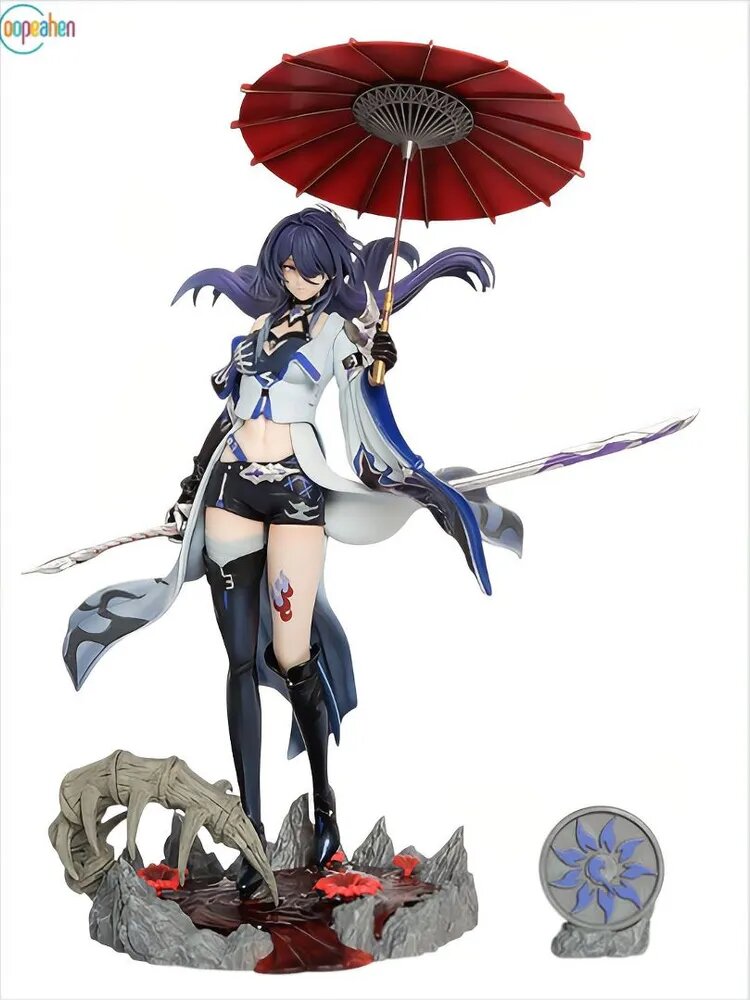Фигурка Honkai: Star Rail Кафка 32см из ПВХ (поливинилхлорид) 36cm Красивый цвет K053