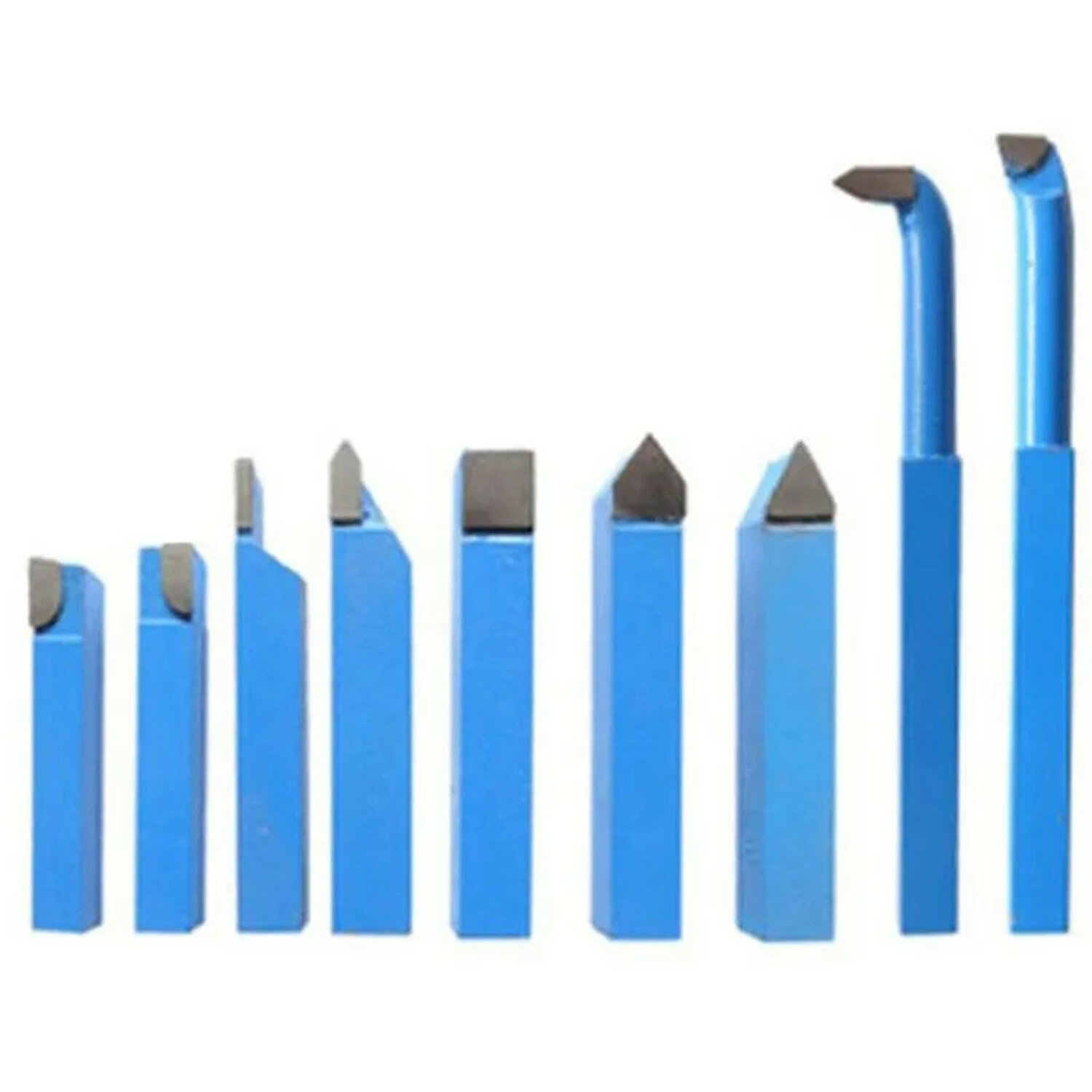 Фрезерный Патрон: 9 Резцов YT15 Карбидный Набор - Универсальное Применение Для Токарных Станков И Строгания