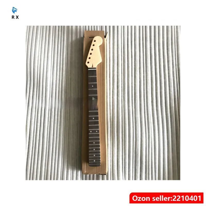 Гитарная шейка для электрогитары, клен, цвет розовое дерево, 67 см