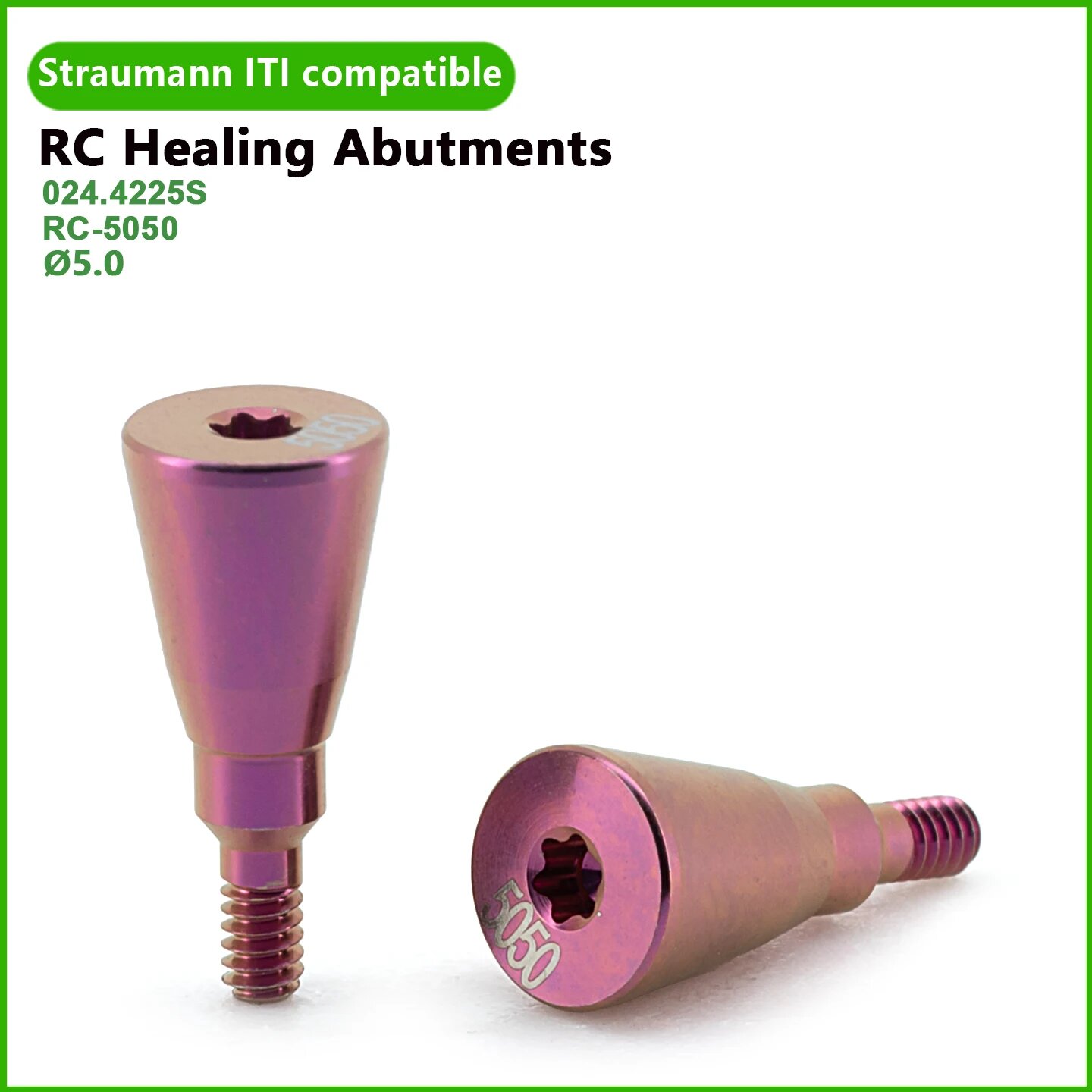 RC Healing Abutment 024.4225S 5050 RC