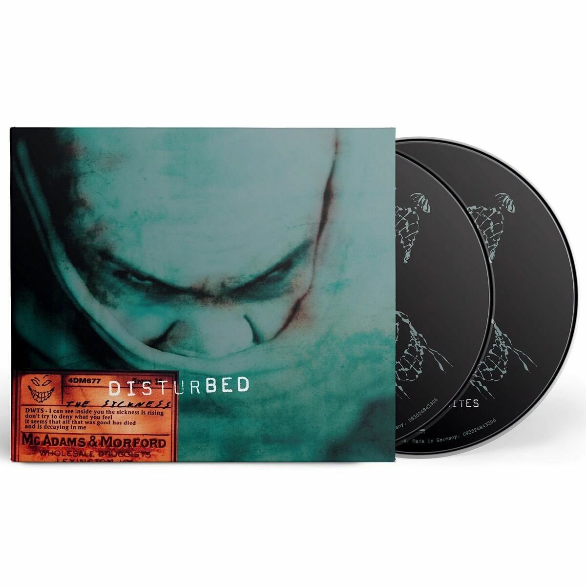 CD диск Disturbed - The Sickness (2CD) Deluxe, 2025, Digisleeve