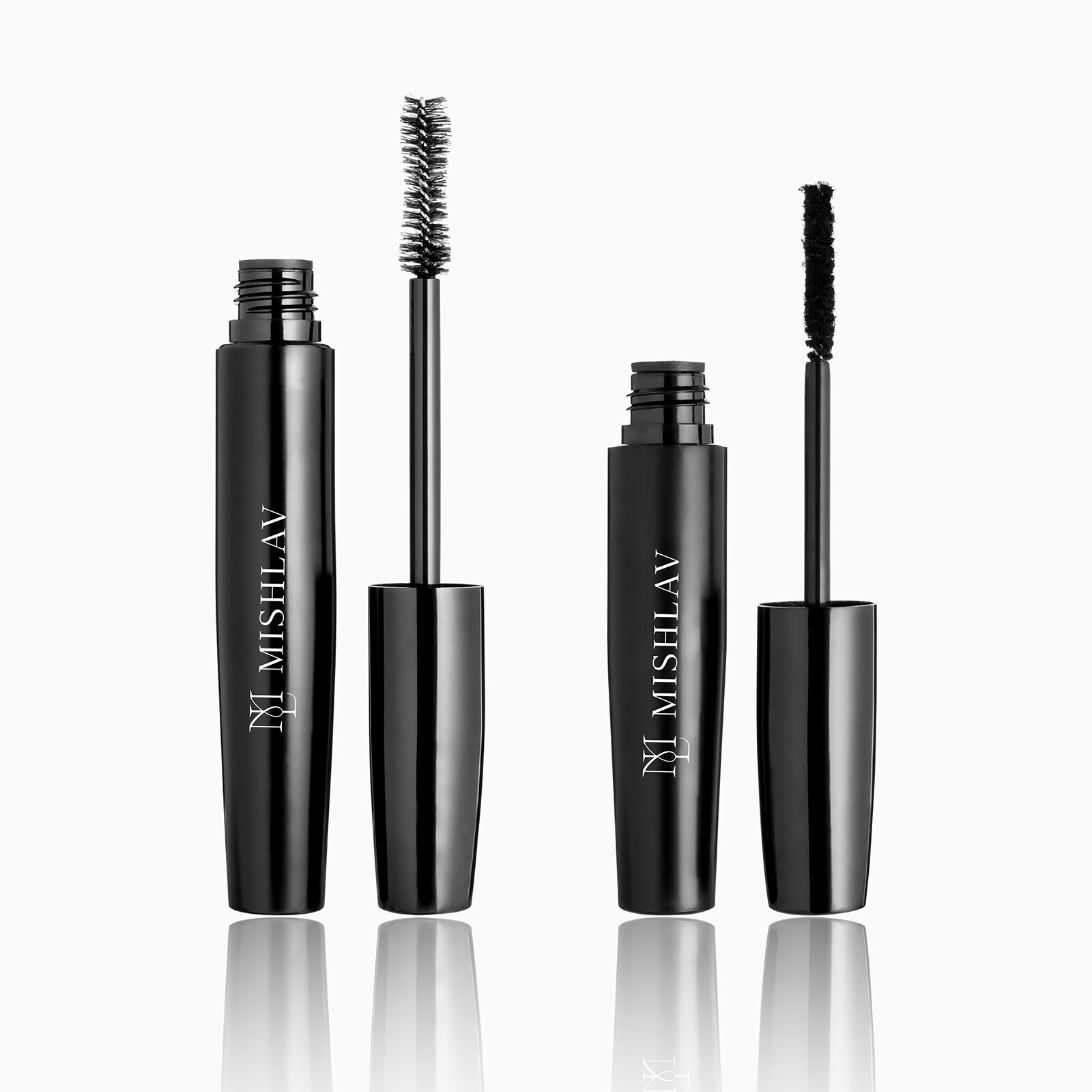 Гель-тушь 2-Фазная Mishlav 3D, удлинение ресниц, с экстрактом чайного дерева